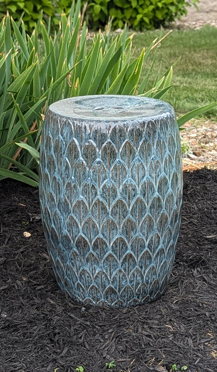 Garden Stool, Sky Blue – Marshall Home Corporation
